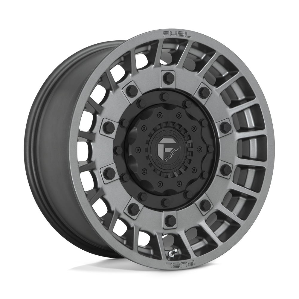 Fuel 1PC D726 Militia 17x9 1mm Matte Anthracite And Black – TFS Wheels