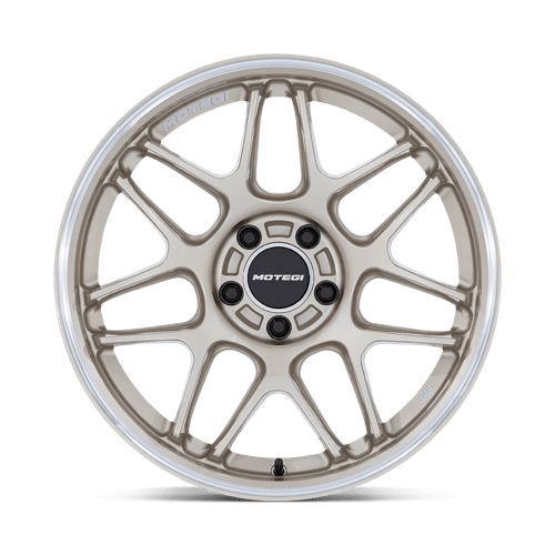 Motegi Mr158 Tsubaki 18x10.5 25mm Motorsport Gold With Machined Lip ...