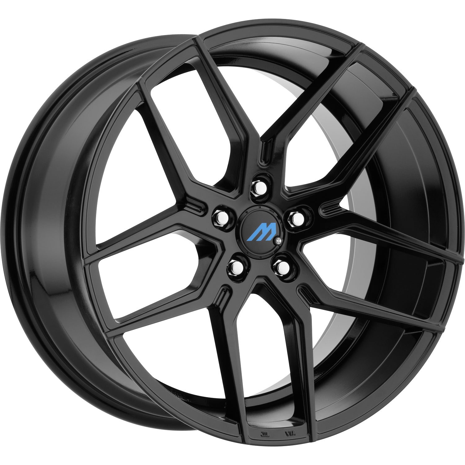 Mach ME4 20x9 +40mm Gloss Black – TFS Wheels