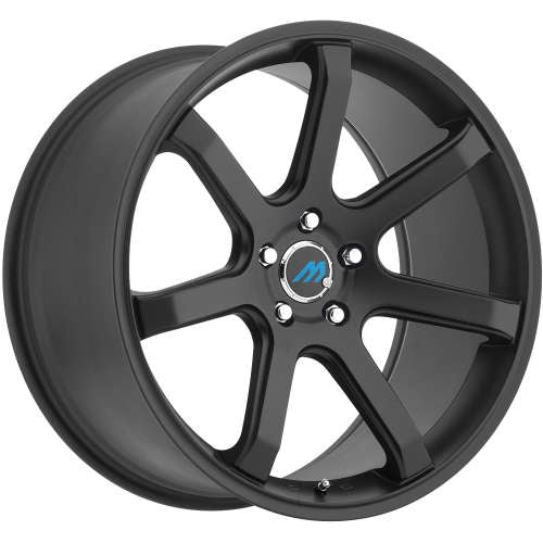 Mach ME7 18x8 +42mm Satin Black – TFS Wheels