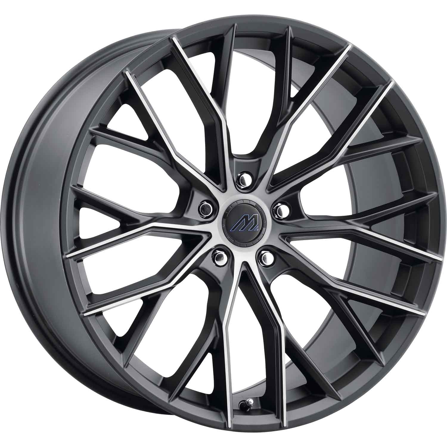 Mach MF10 20x10 +25mm Matte Carbon Black – TFS Wheels