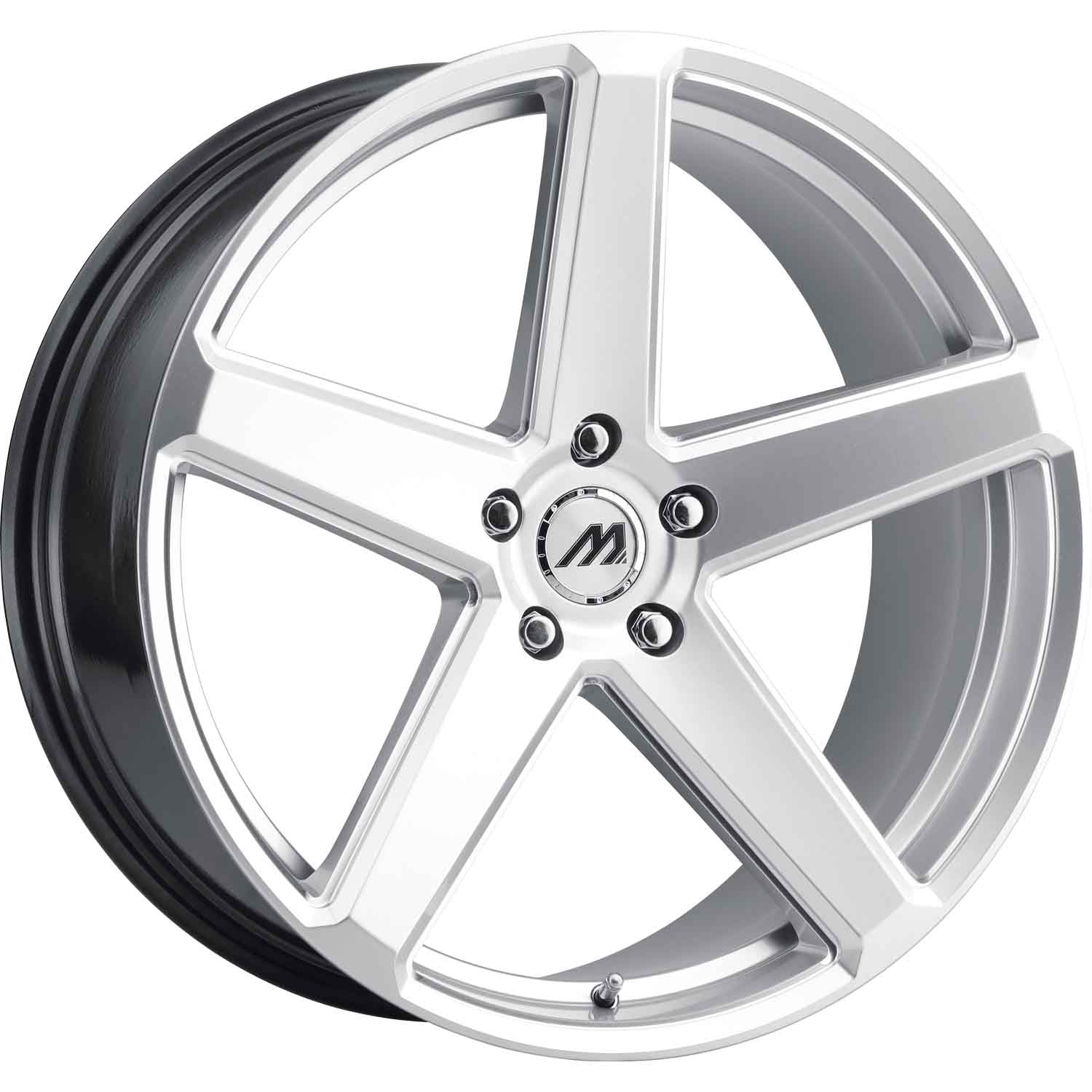 Mach MF15 20x9 +35mm Hypersilver with Machined Spoke Faces – TFS Wheels