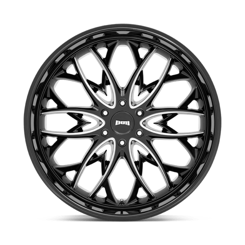 Dub 1PC S263 Og 26x10 30mm Gloss Black Milled – TFS Wheels