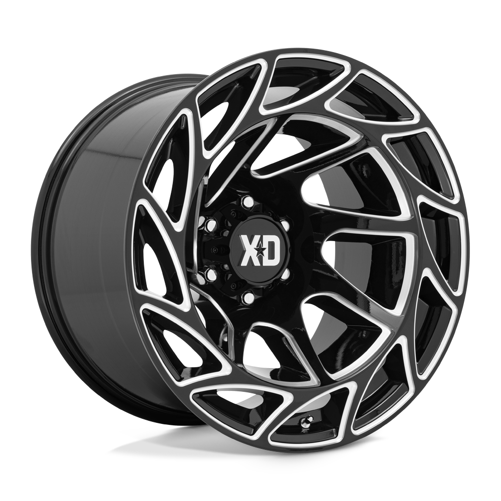 XD XD860 Onslaught 20x12 -44mm Gloss Black Milled – TFS Wheels