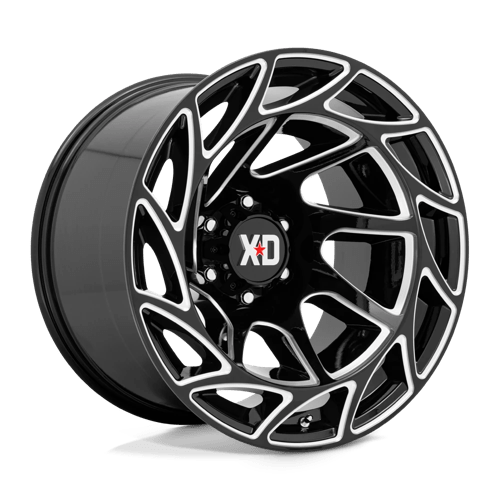 XD XD860 Onslaught 20x12 -44mm Gloss Black Milled – TFS Wheels