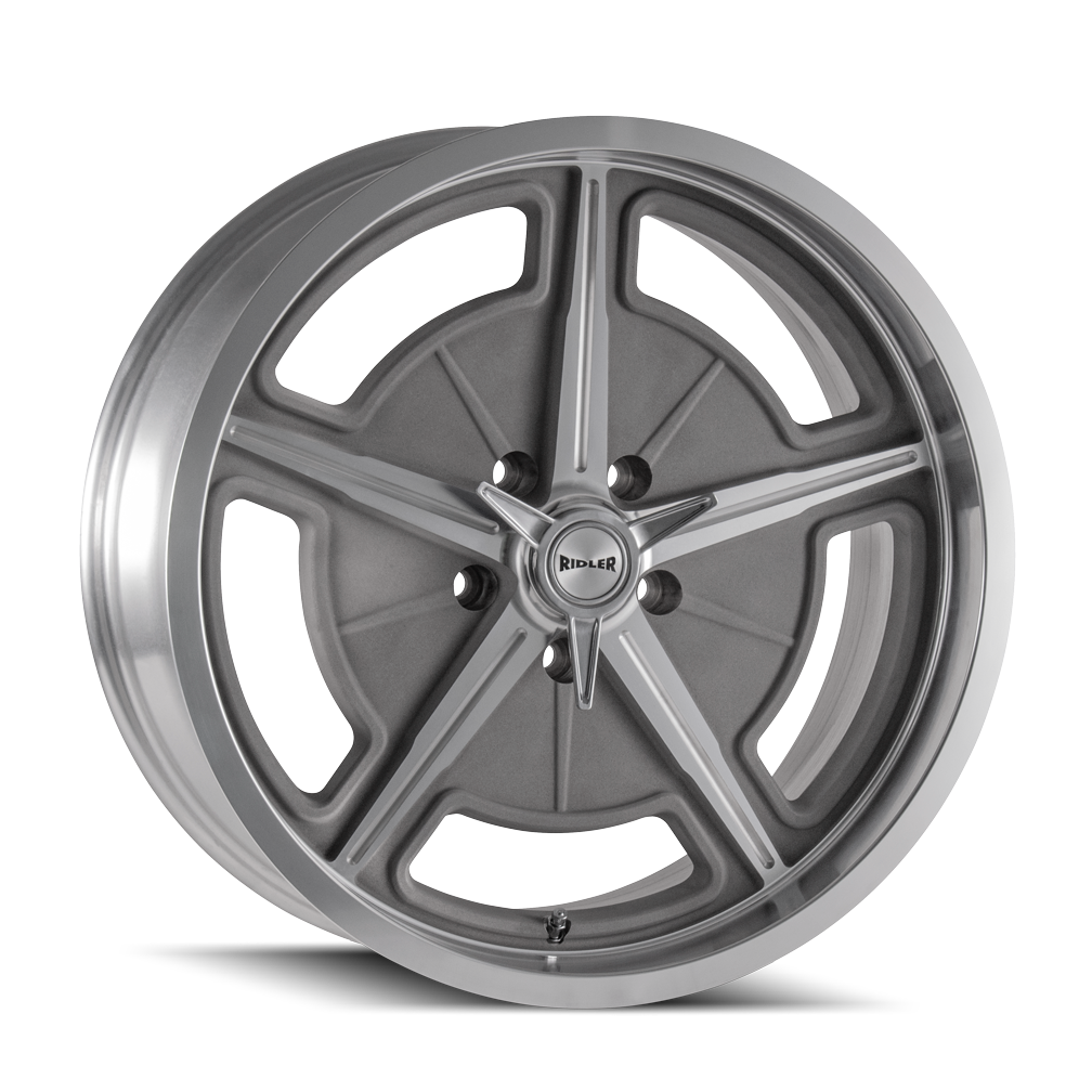 Ridler 605 20x10 Matte As-Cast Machined 0mm – TFS Wheels