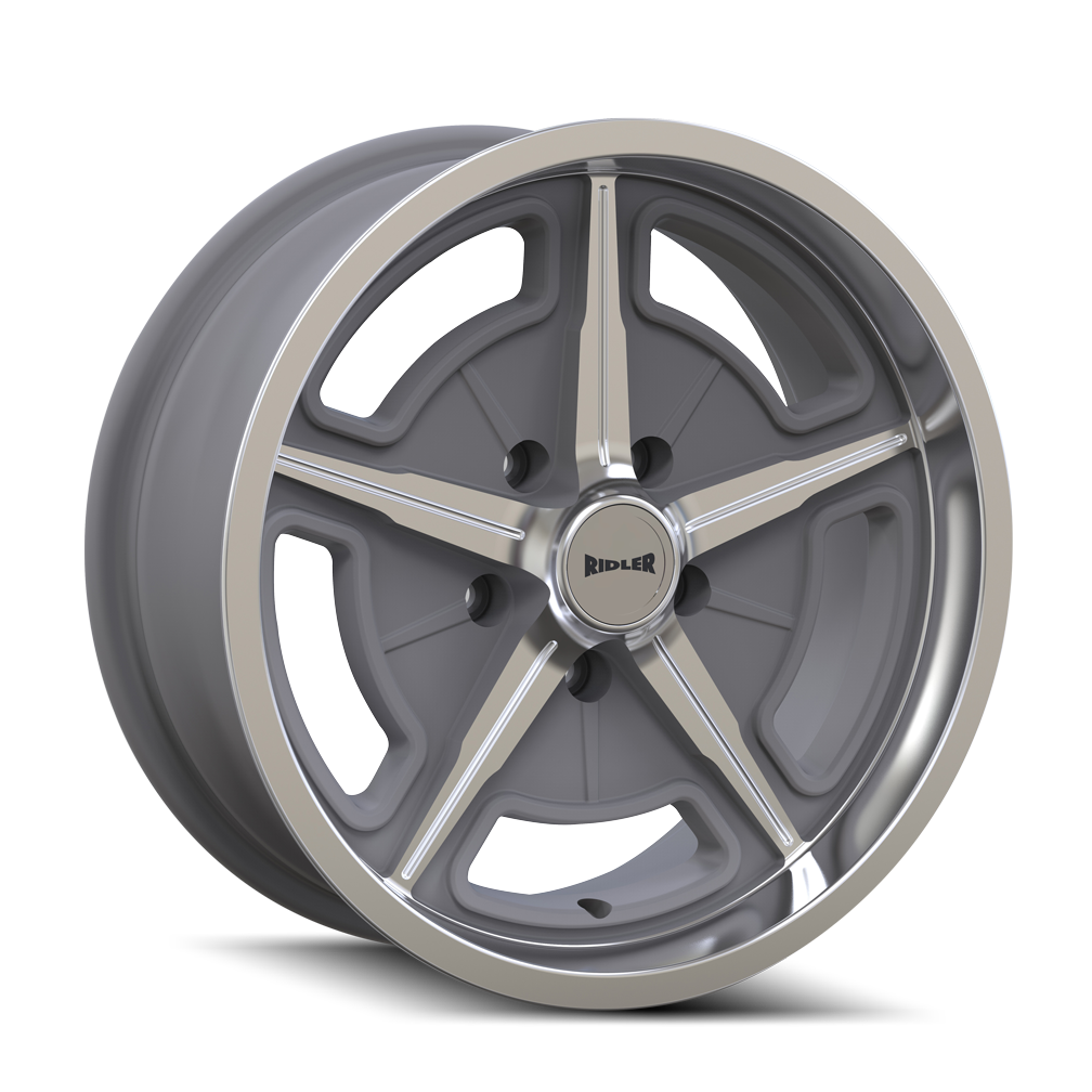 Ridler 605 20x10 Matte As-Cast Machined 0mm – TFS Wheels