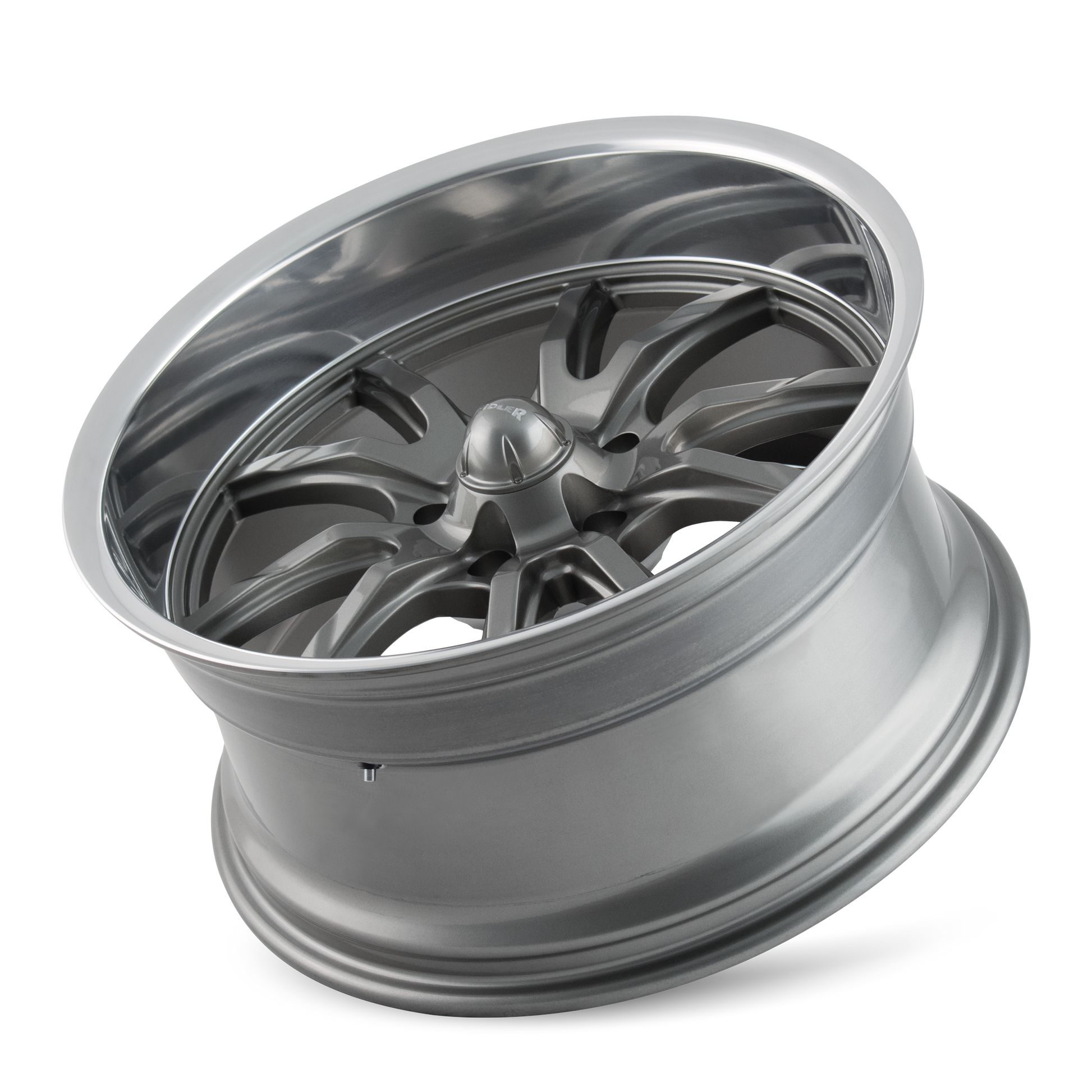 Ridler 650 20x10 Gloss Grey Polished 38mm – TFS Wheels