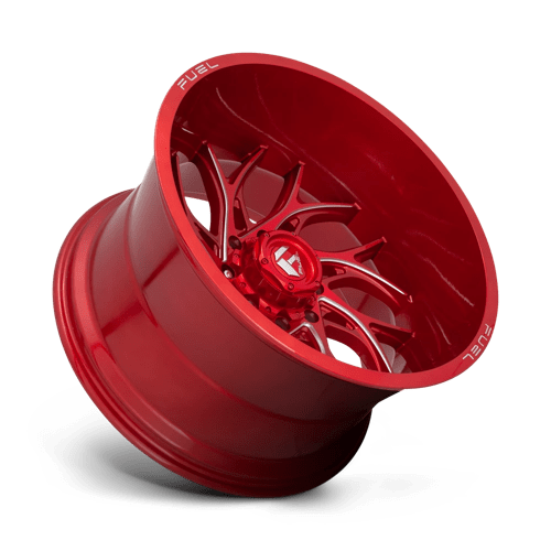 Fuel 1PC D742 Runner 22x12 -44mm Candy Red Milled – TFS Wheels