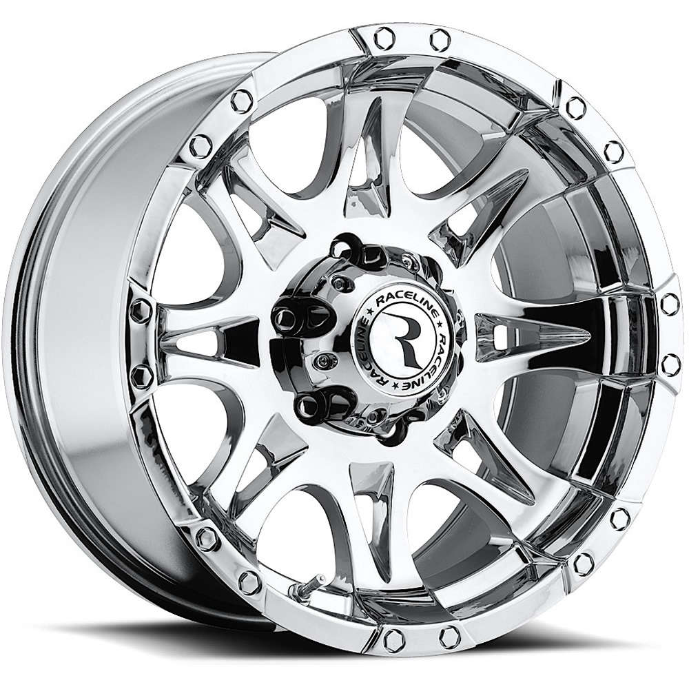 Raceline Raptor 983 18x9 +20mm Chrome – TFS Wheels
