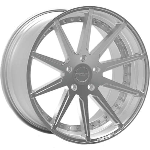 Rennen CSL-6 20x9 +15mm Silver with Machined Spoke Faces – TFS Wheels