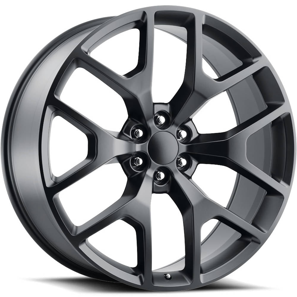 Replica Tech RT6 24x10 +30mm Satin Black – TFS Wheels