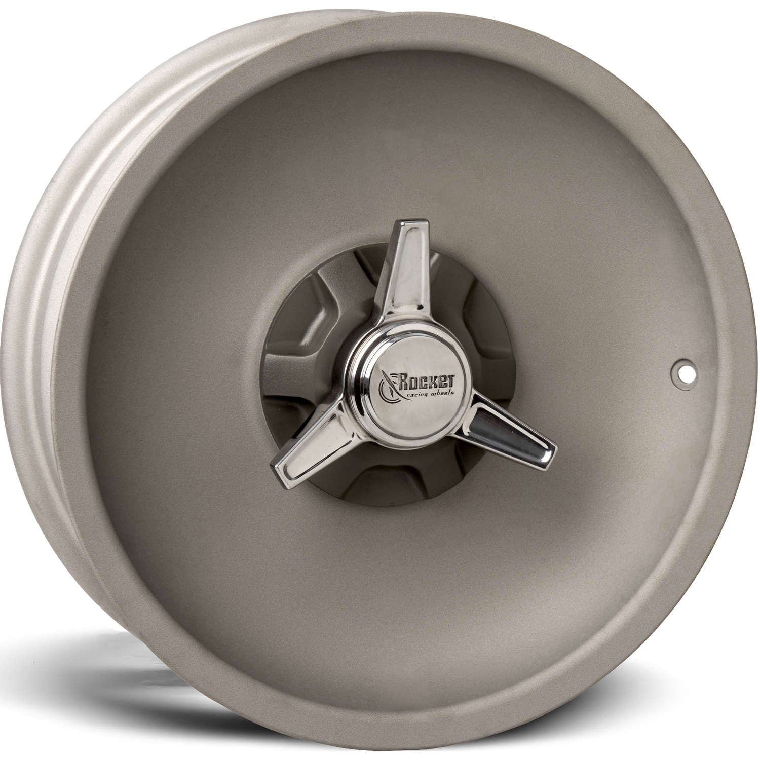 Rocket Racing Solid 16x5 -28mm Gray Sand Blasted Aluminum with Matte ...