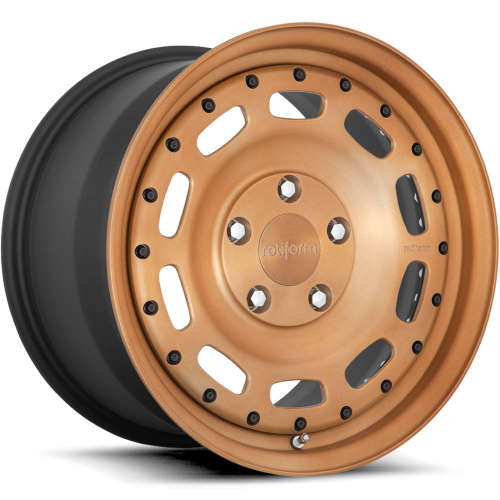 Rotiform Forged BKK 19x8.5 +42mm Brushed Matte Monaco Copper with a ...