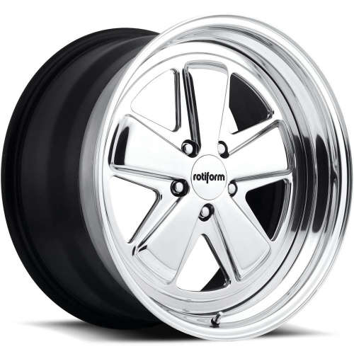 Rotiform Forged FUC 19x10.5 +22mm Polished with a Step Lip and a Matte ...