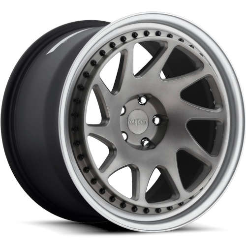 Rotiform Forged OZT 18x8 +35mm Brushed Matte DDT with a Step Lip and ...