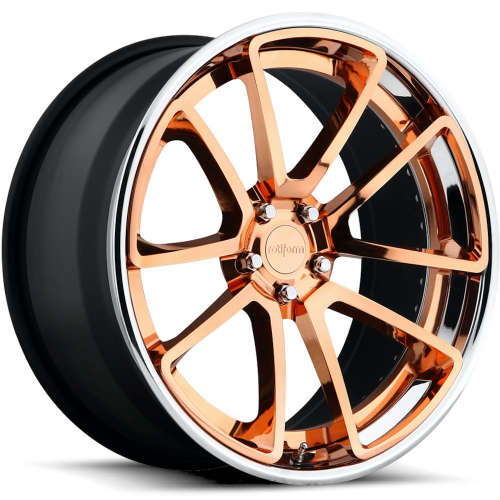 Rotiform Forged SPF 19x11 +22mm Copper with a Polished Step Lip and ...