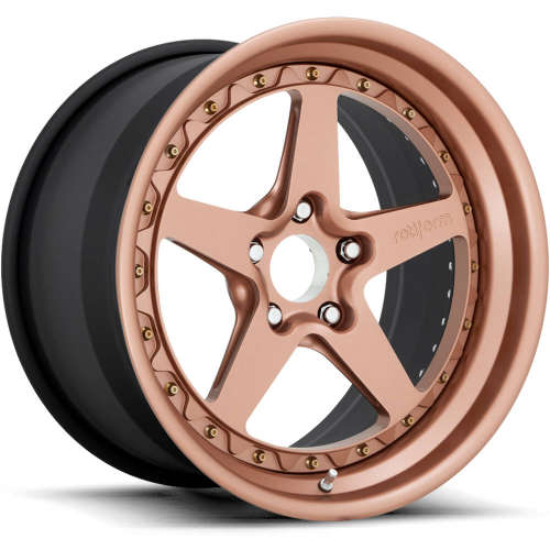 Rotiform Forged WGR 18x8 +45mm Fireside Copper with a Step Lip and ...