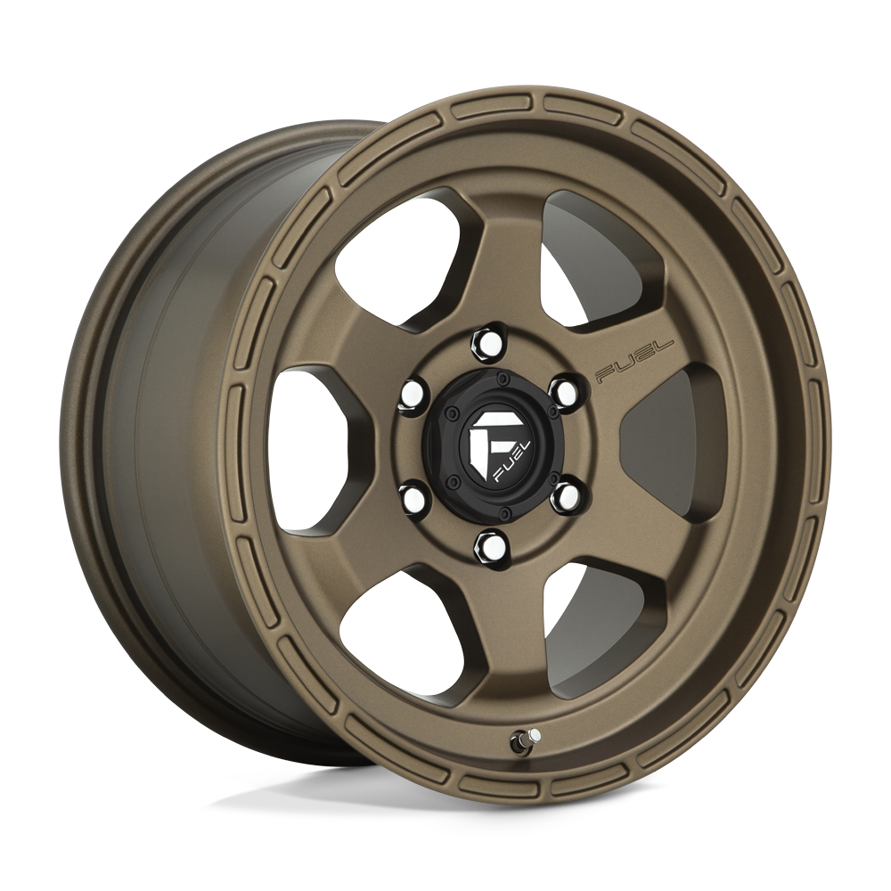 Fuel 1PC D666 Shok 17x9 20mm Matte Bronze – TFS Wheels