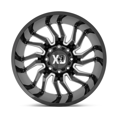 XD XD858 Tension 20x10 -18mm Gloss Black Milled – TFS Wheels