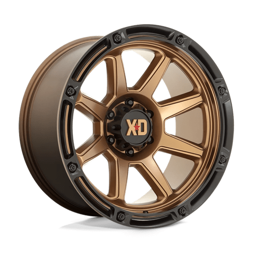 XD XD863 20x9 0mm Matte Bronze With Black Lip – TFS Wheels