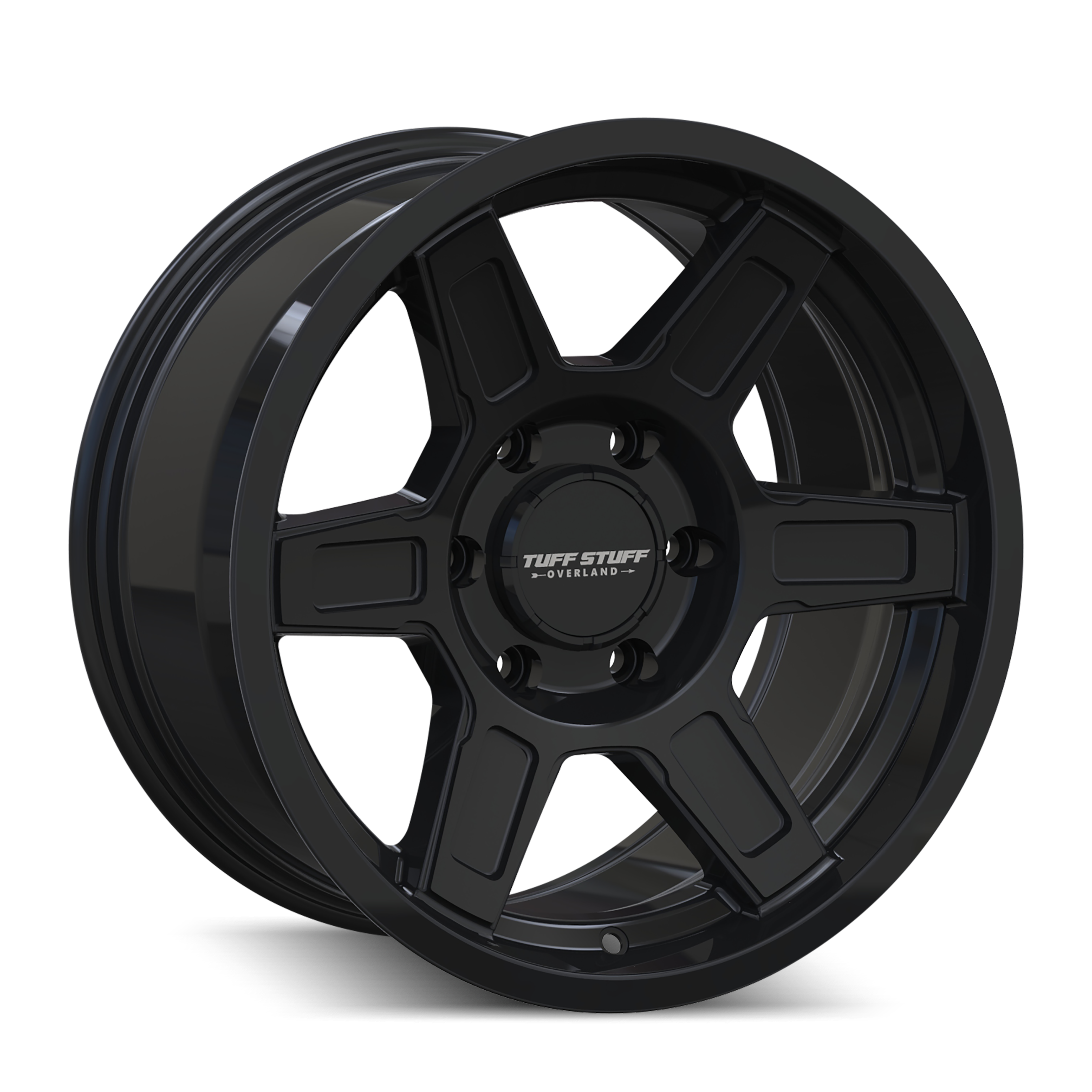 Tuff Stuff ASCENT TS01 17x8.5 Gloss Black 0mm – TFS Wheels