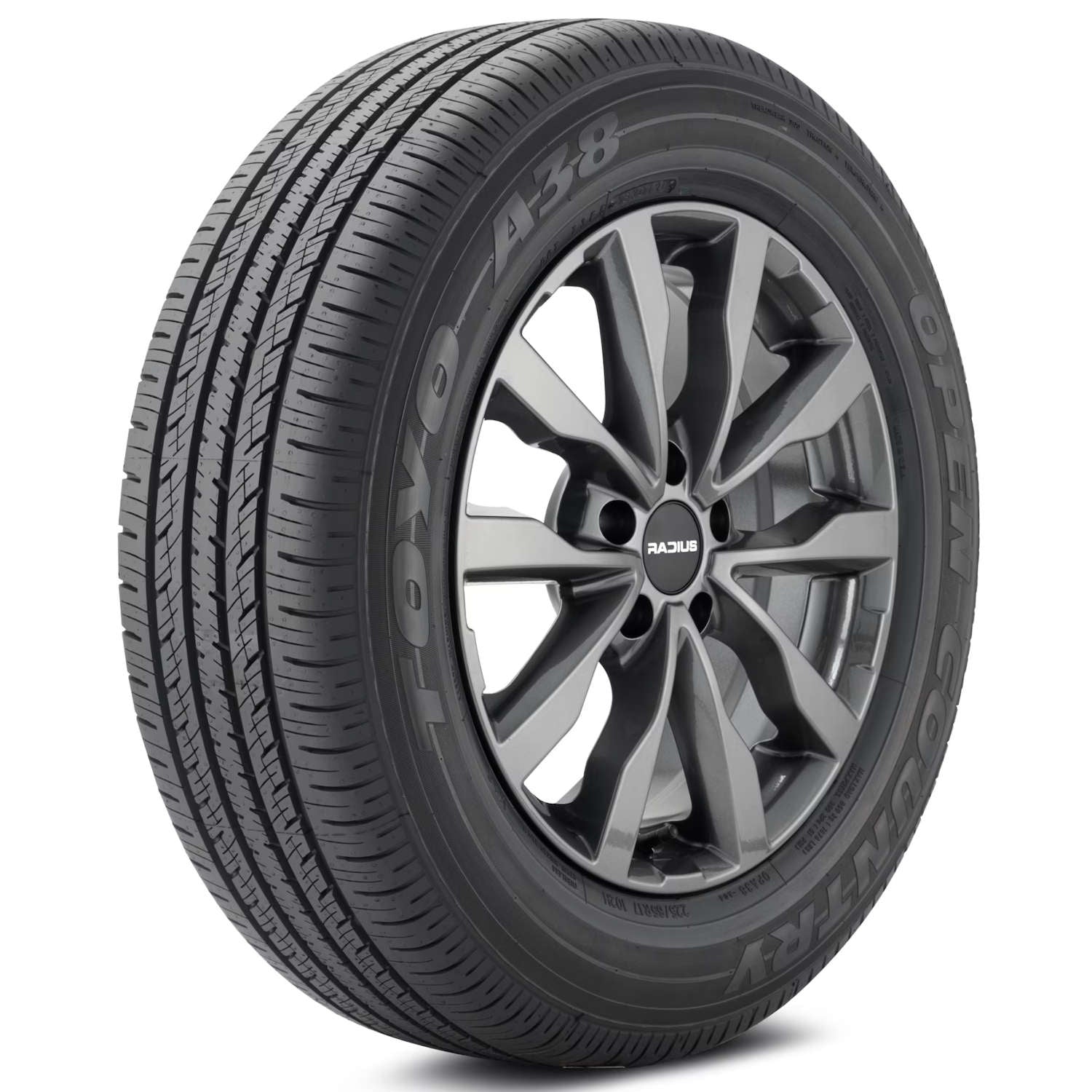 Toyo Tires Open Country A38 225/65R17 Tire – TFS Wheels