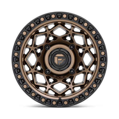 Fuel UTV D785 Unit UTV 15x7 10mm Bronze With Matte Black Ring – TFS Wheels