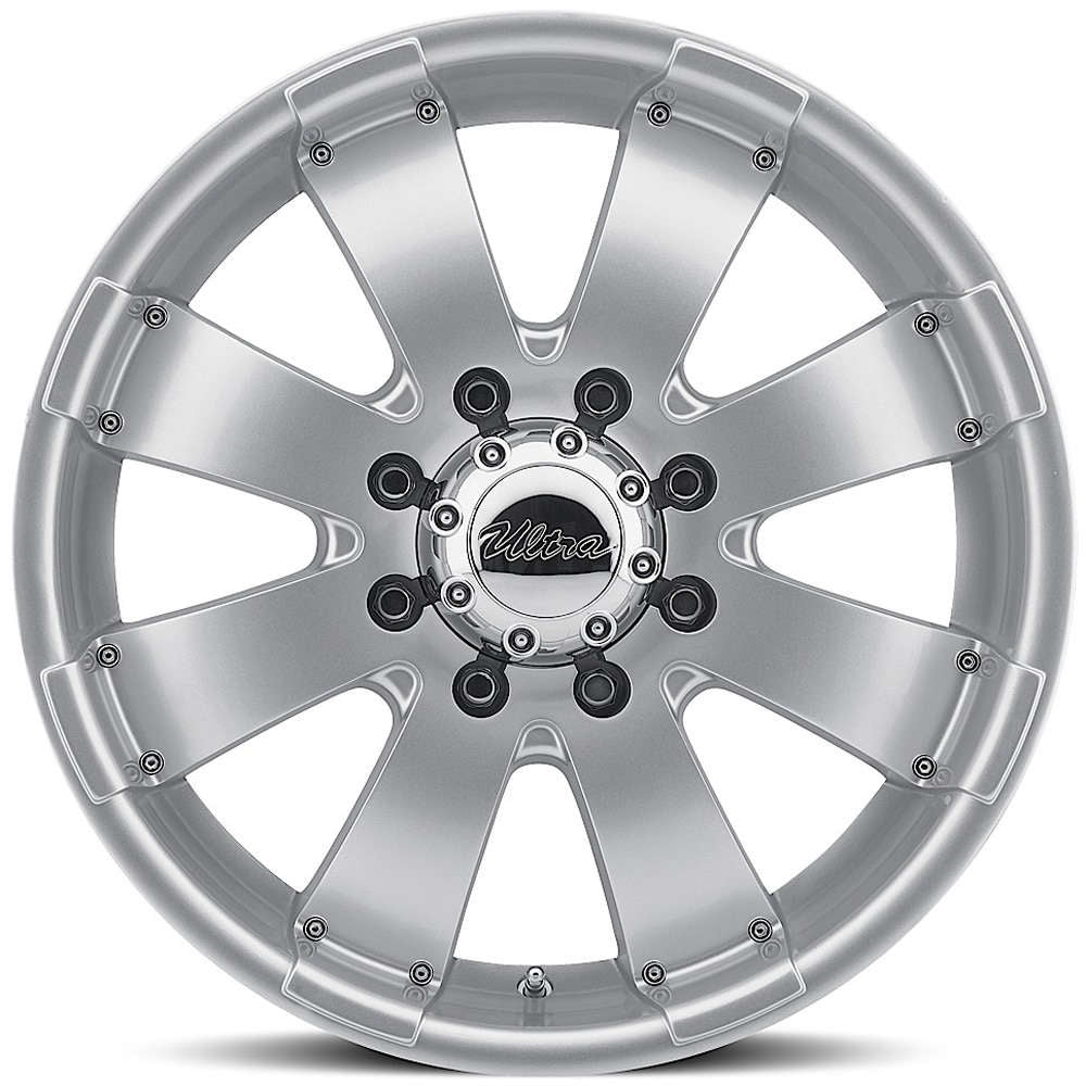 Ultra Mako 243 16x8 +10mm Silver – TFS Wheels