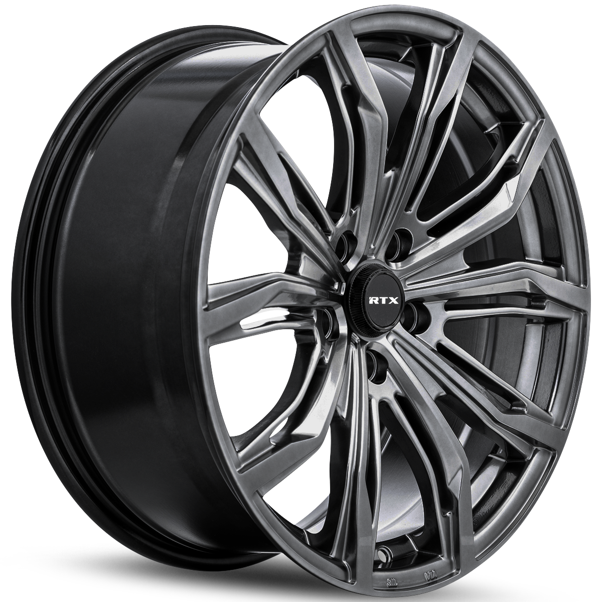 RTX BLACK WIDOW 18x8 Hyper Black 42mm – TFS Wheels