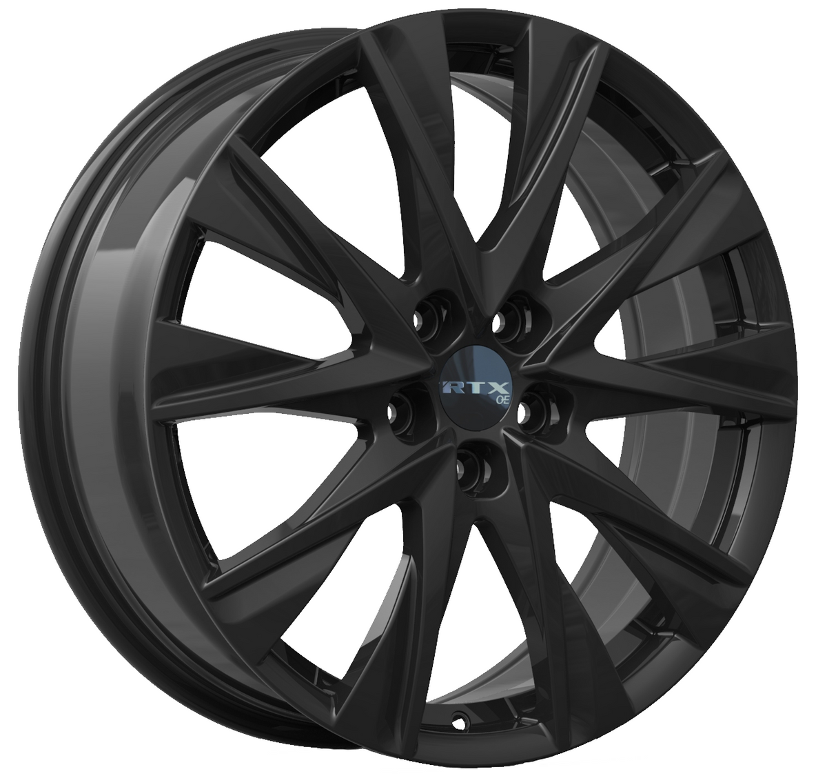 RTX OE Replica MZ-02 17x7 +45 Gloss Black