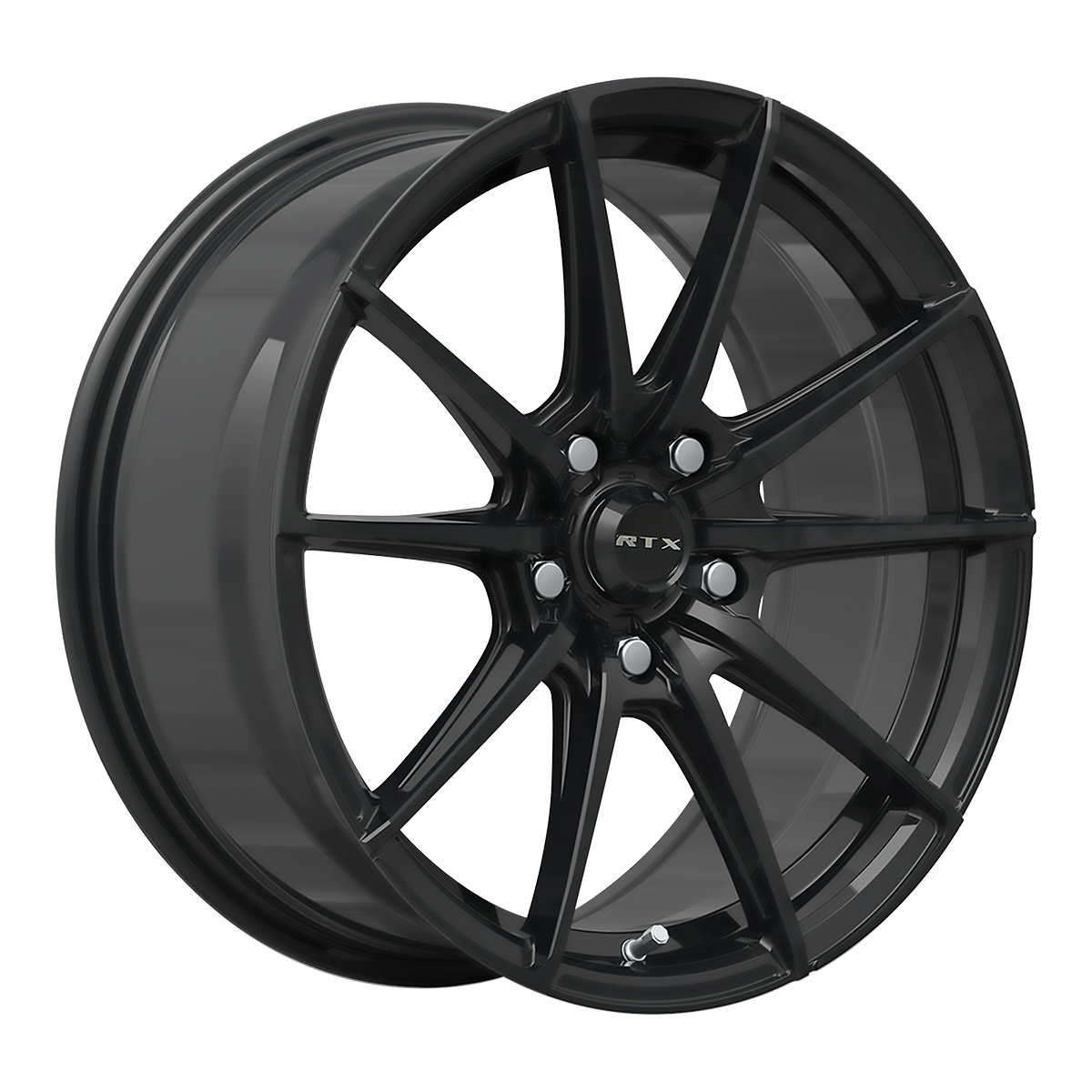 RTX SL01 16x7 Gloss Black 40mm – TFS Wheels