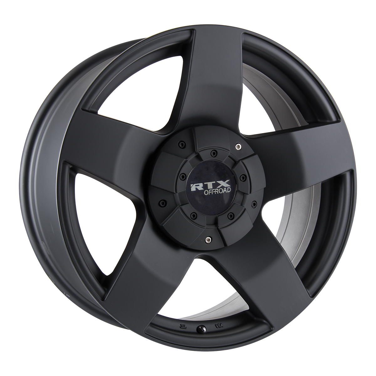 RTX THUNDER 17x8 Matte Black 10mm – TFS Wheels