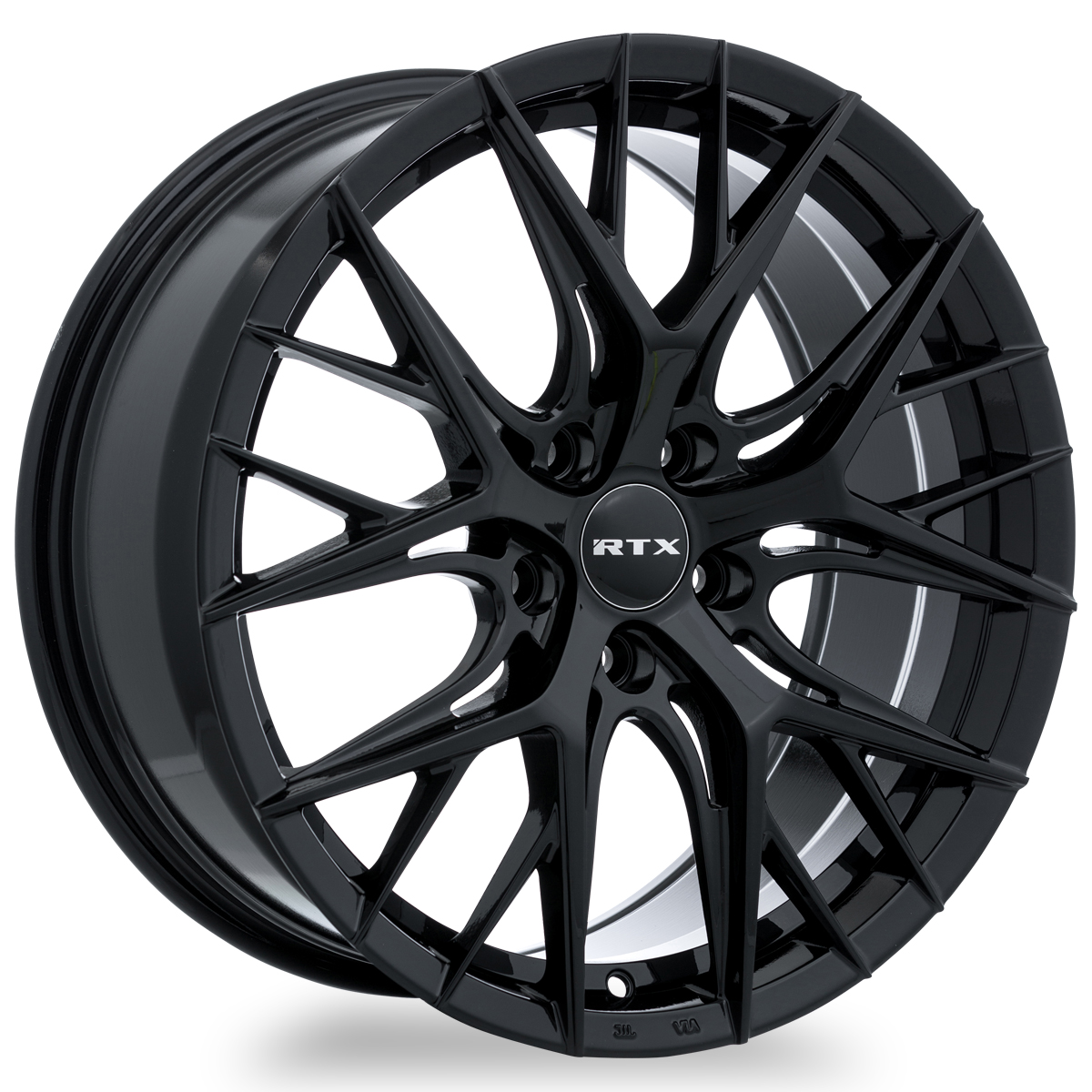 RTX VALKYRIE 20x8.5 Gloss Black 38mm – TFS Wheels