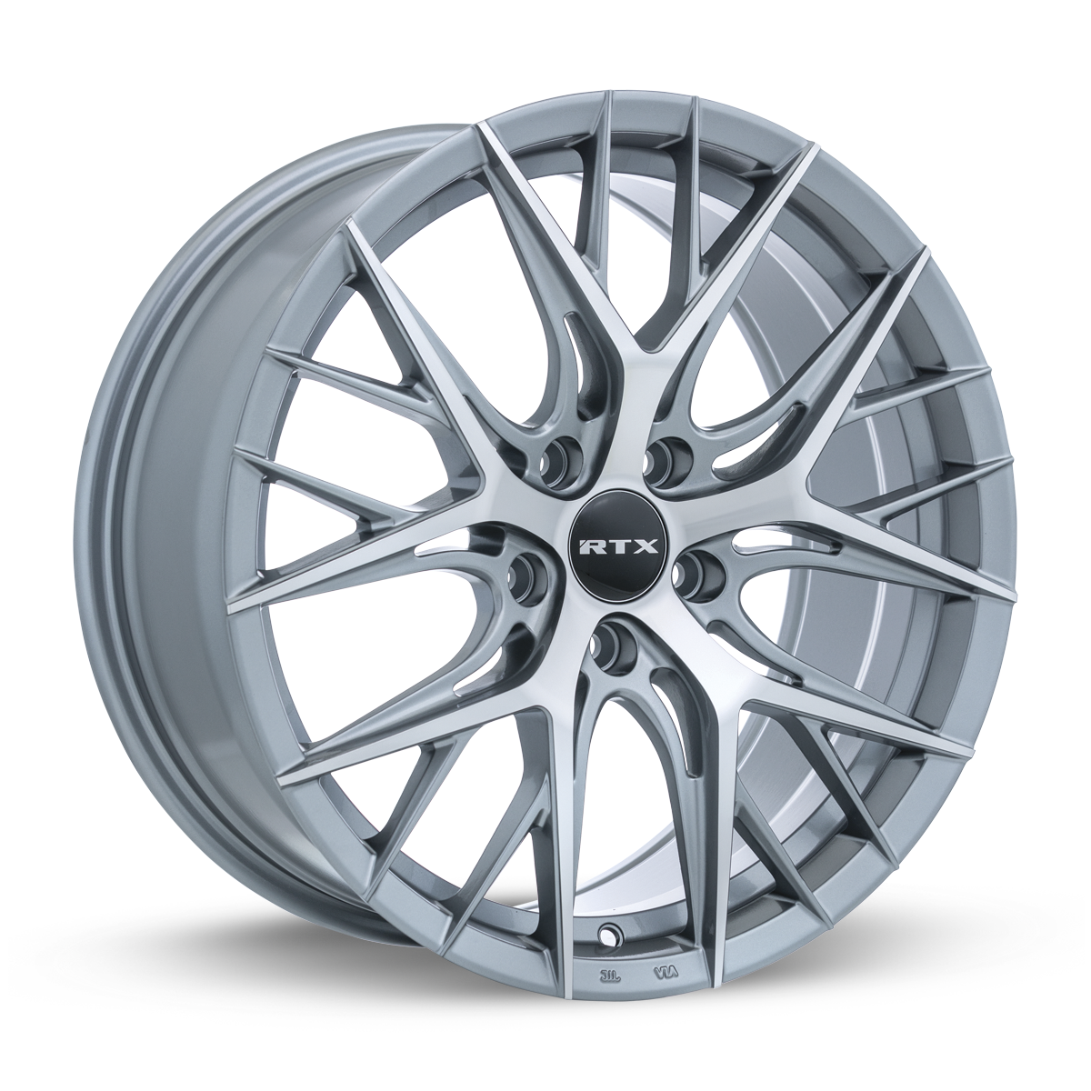 RTX VALKYRIE 17x7.5 Lite Gunmetal Machined 40mm – TFS Wheels