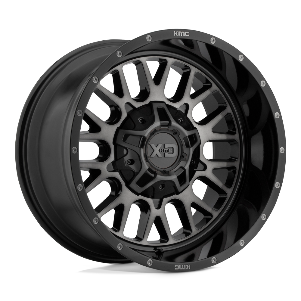 XD XD842 Snare 20x10 -18mm Gloss Black Gray Tint – TFS Wheels