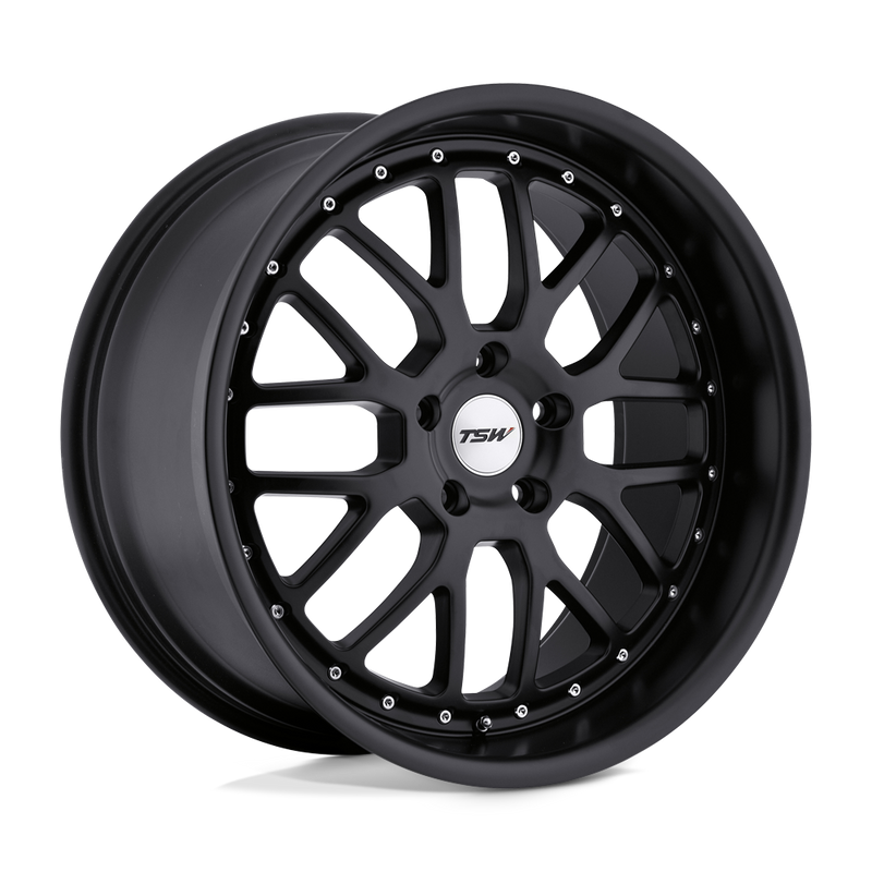 TSW Valencia 19x8 Matte Black Wheel — TFS Wheels