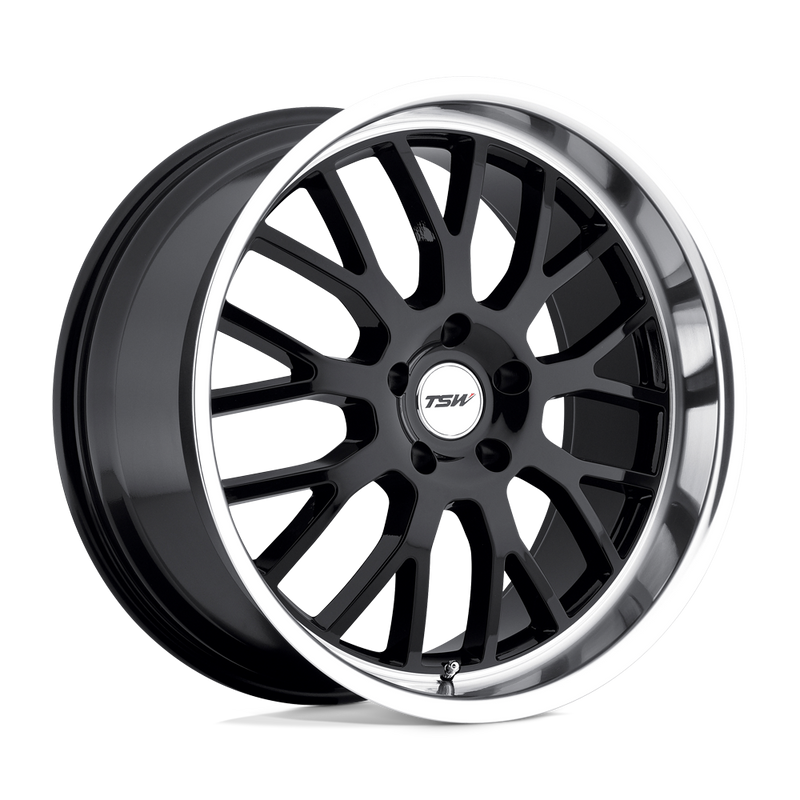 TSW Tremblant 20x10 +45 Gloss Black Wheel — TFS Wheels