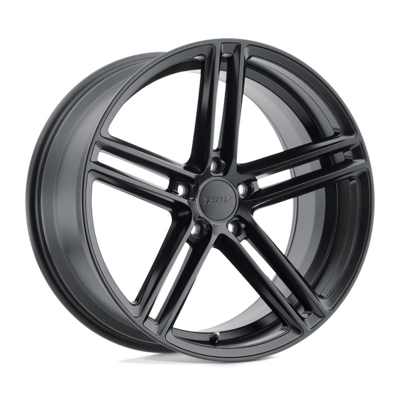 TSW Chapelle 17x8 +35 Matte Black — TFS Wheels