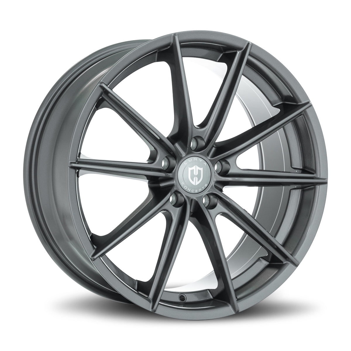 Curva CFF46 19x9.5 40mm Gun Metal | CFF46-1995BLNK4073GM – TFS Wheels