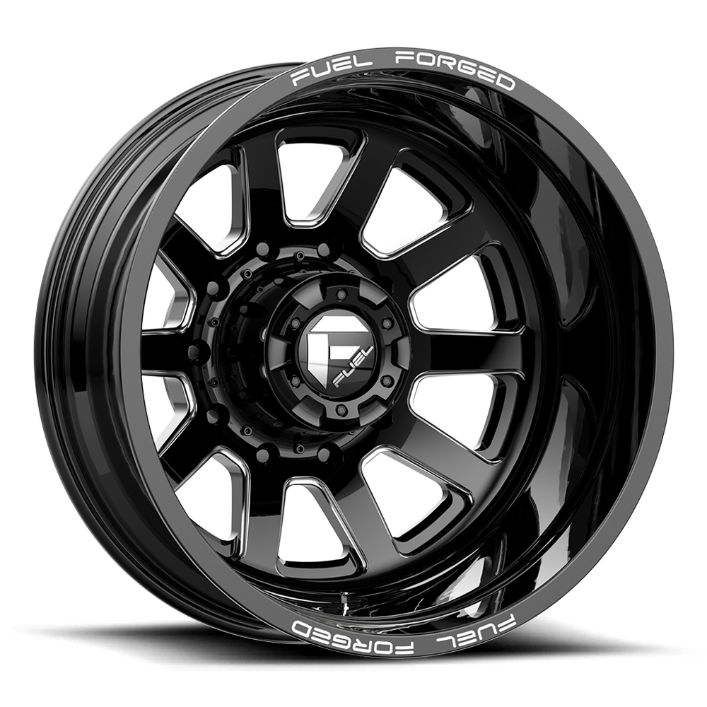 Fuel Mono De09 Ff09D 22x12 -50mm Matte Black Milled – TFS Wheels