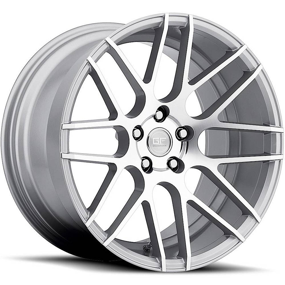 Ground Force GF7 19x10.5 +40 Silver Machined