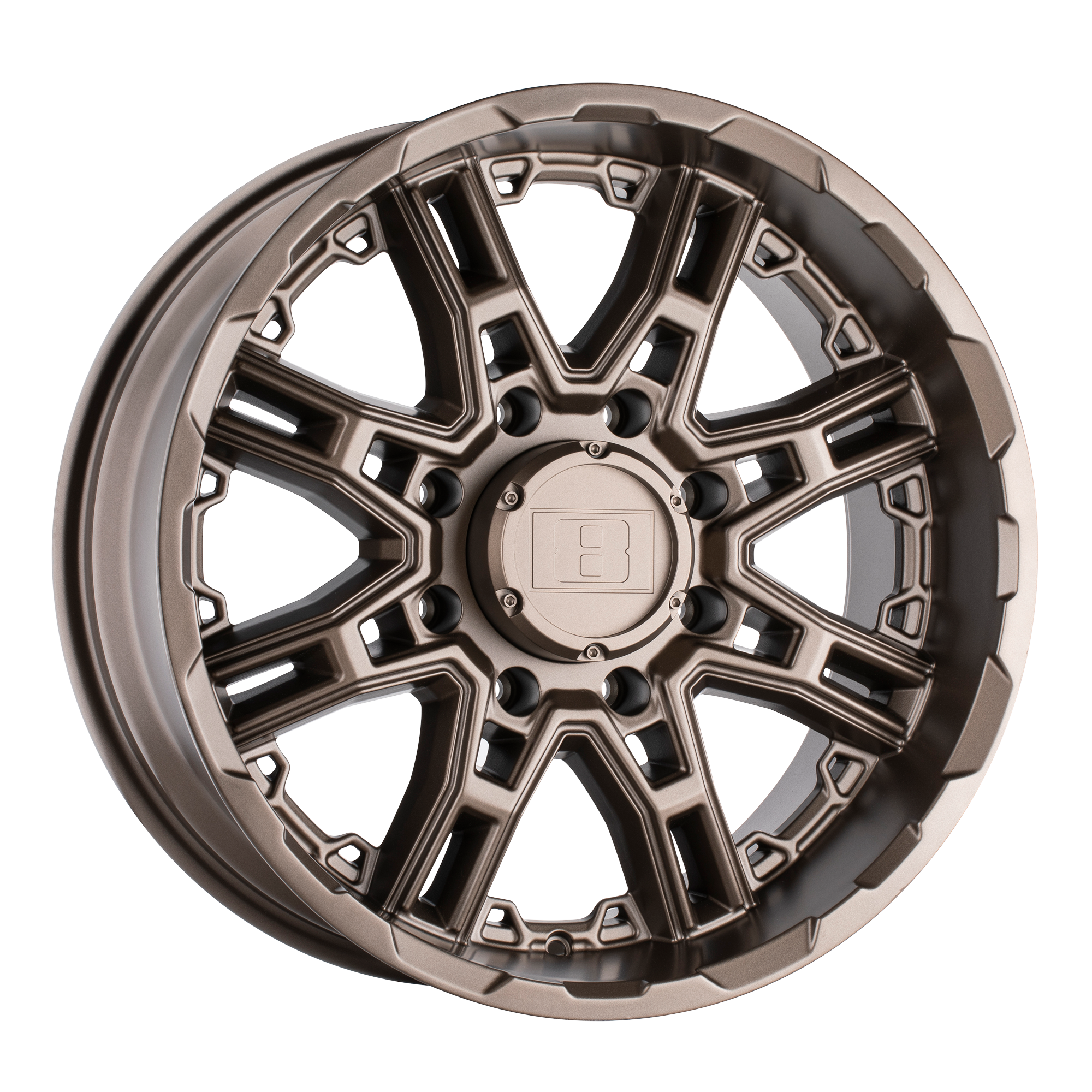 Level 8 Slingshot 20x9 +18 Matte Bronze — TFS Wheels