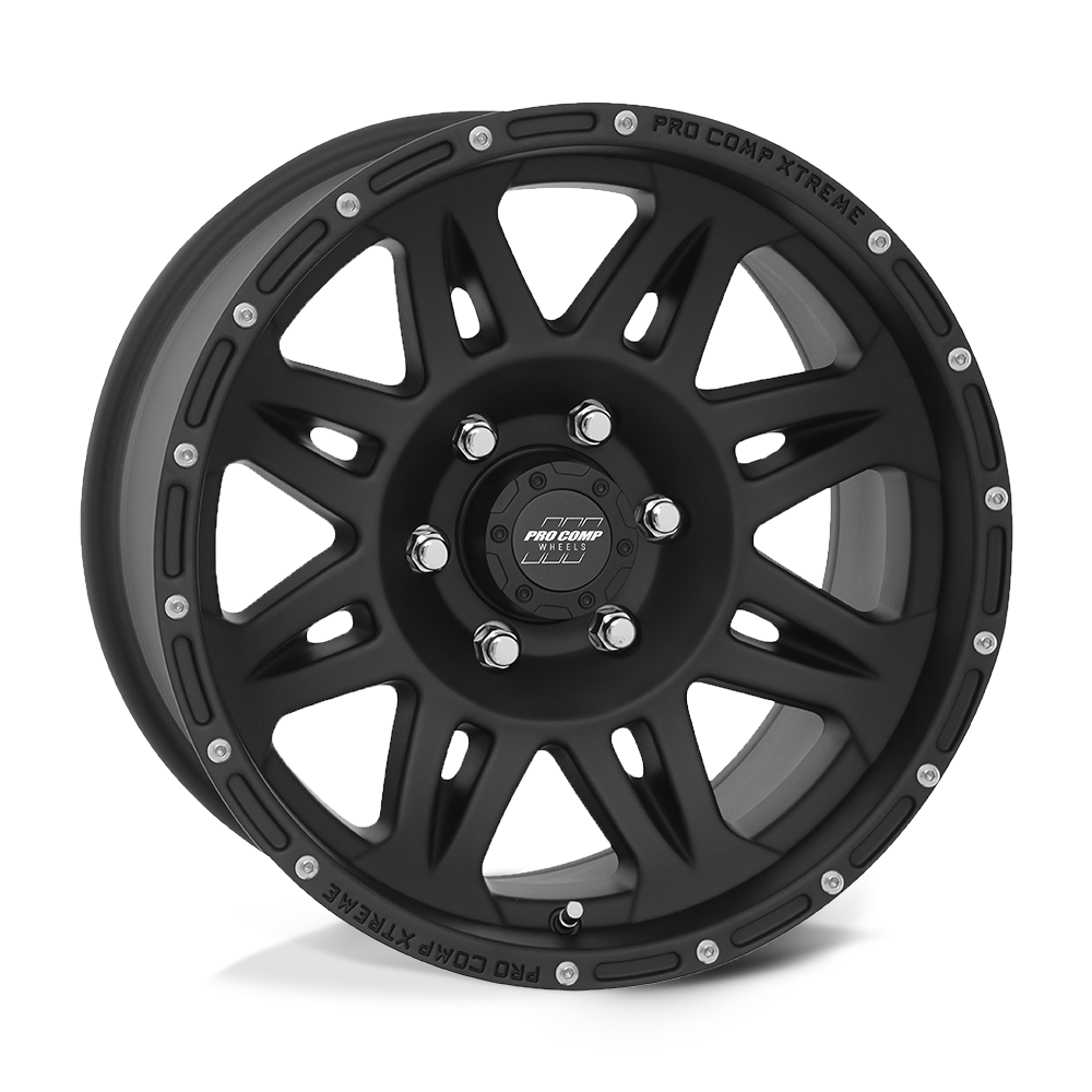 Pro Comp Pa5 Torq 17x9 -6mm Flat Black – TFS Wheels