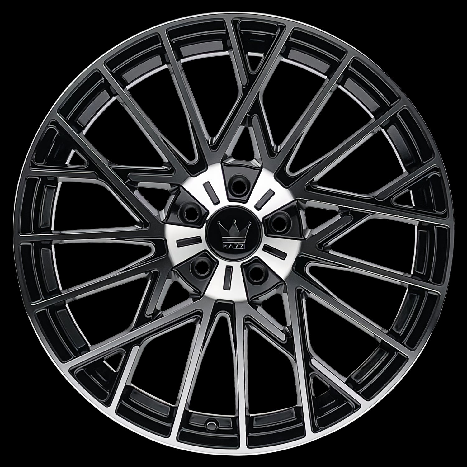 Mazzi JINX 378 20x8.5 Gloss Black Machined 38mm – TFS Wheels