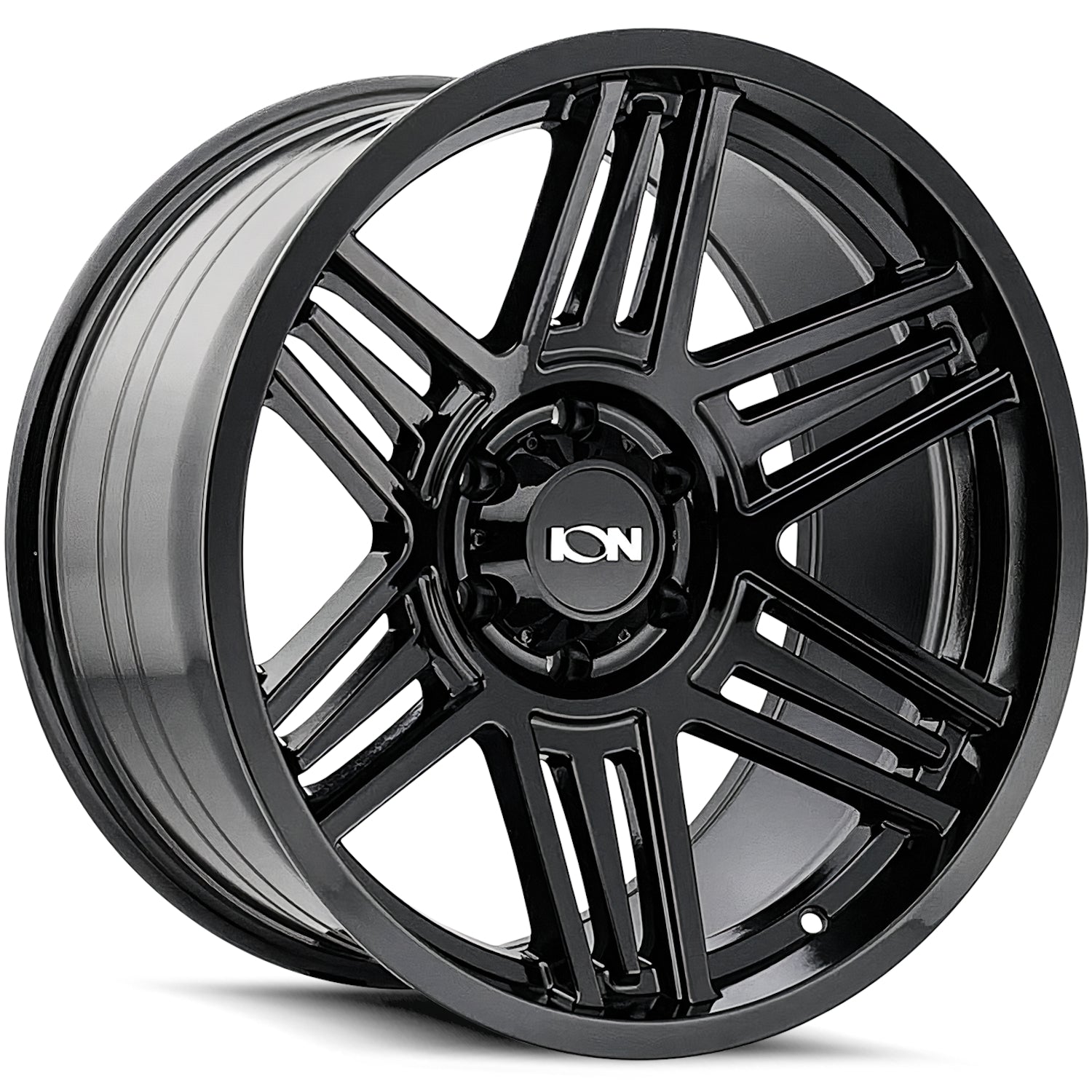 Ion 147 17x9 Gloss Black 0mm – TFS Wheels