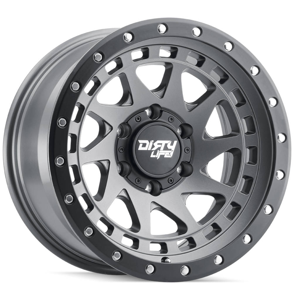 Dirty Life ENIGMA PRO 9311 17x9 Satin Graphite -38mm – TFS Wheels