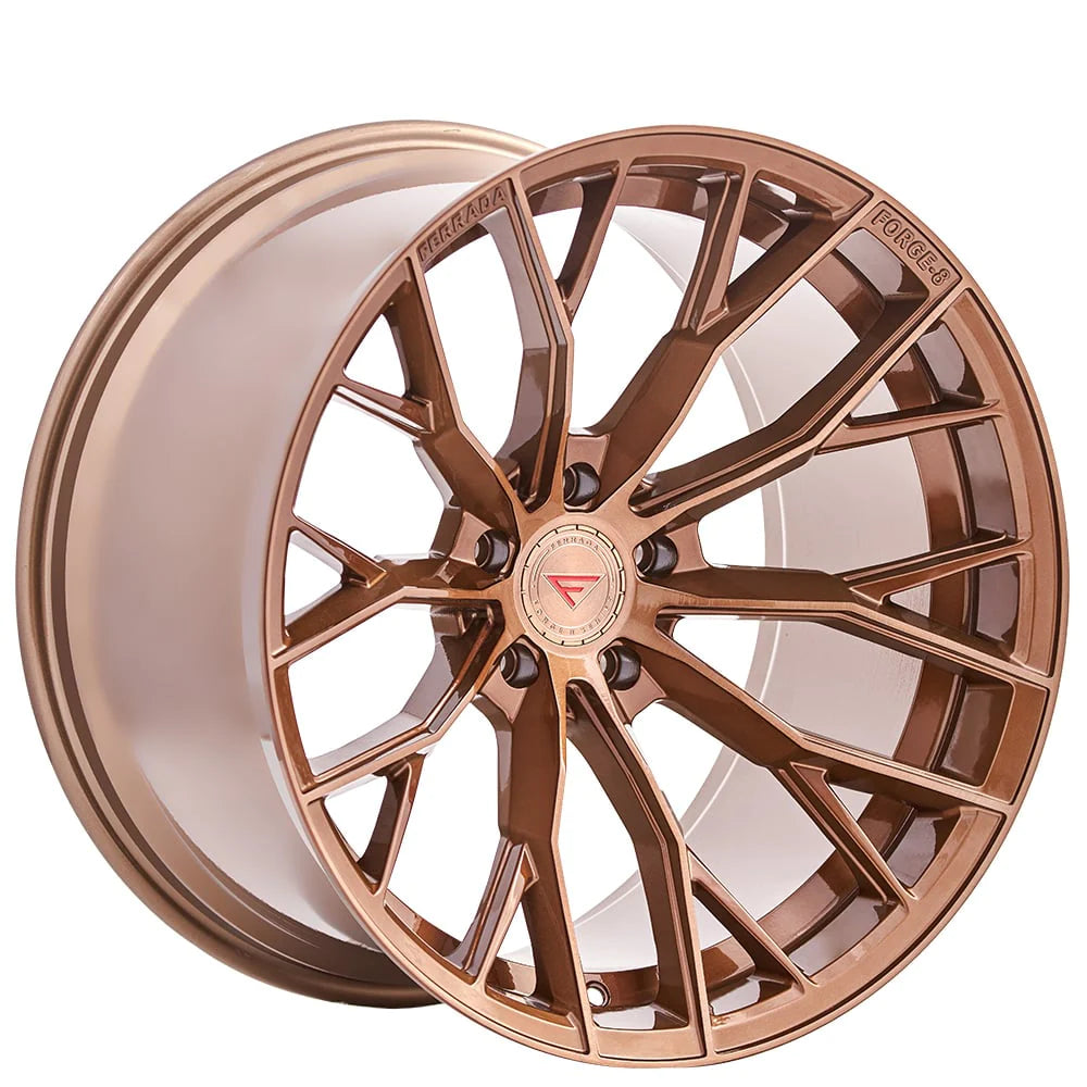 Ferrada FR9 20x10.5 28mm Brushed with Bronze Tint – TFS Wheels