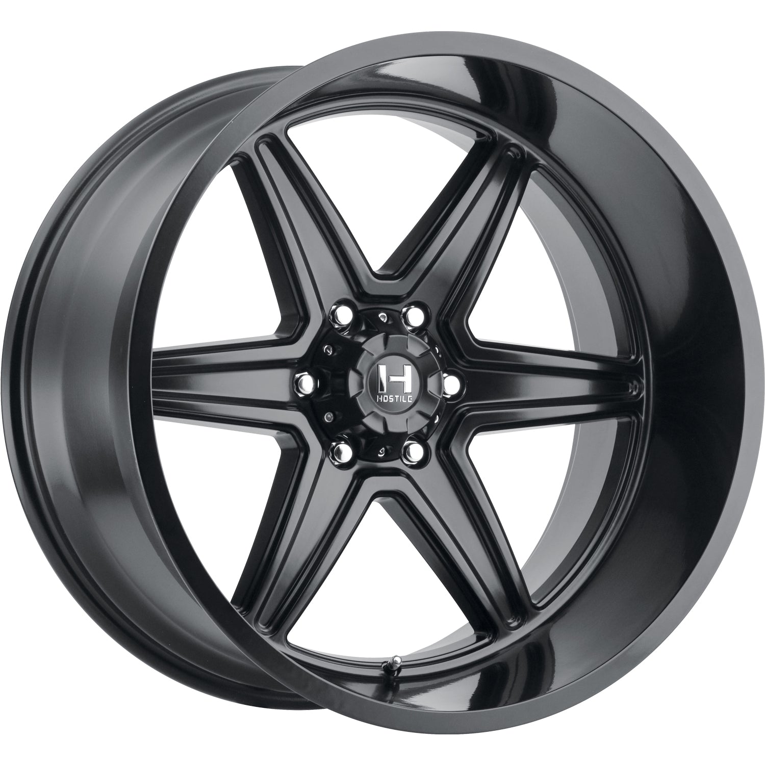 Hostile H117 VENOM 24x14 -76mm Satin Black – TFS Wheels