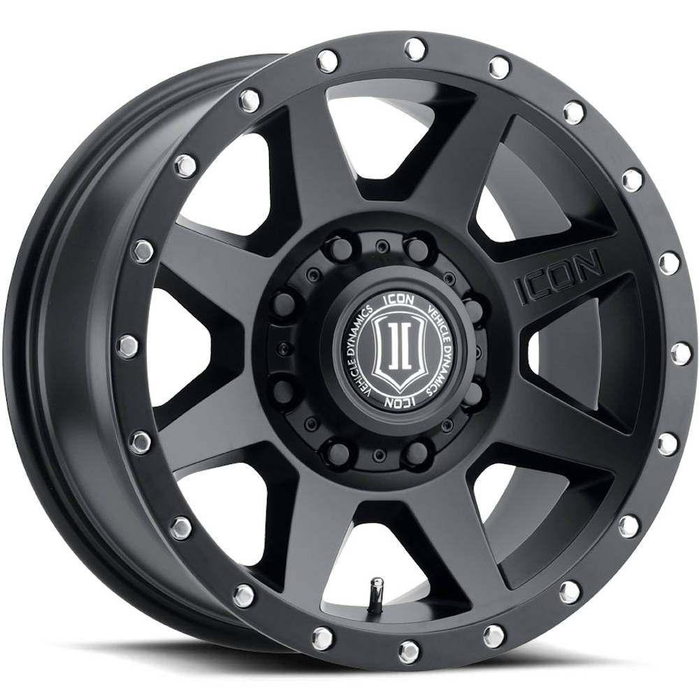 Icon REBOUND HD 18x9 12mm Satin Black – TFS Wheels